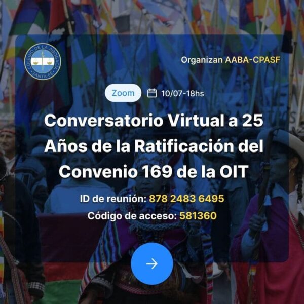 Conversatorio Virtual a 25 años de la Ratificación del Convenio 169 de ...